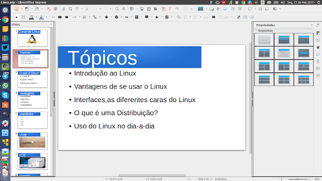 Um Slide para você apresentar o Linux para outras pessoas - Diolinux