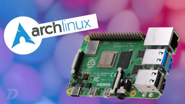 Raspberry Pi 4 recebe suporte do Arch Linux através do RaspArch - Diolinux