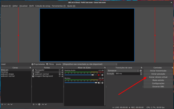OBS Studio 26.1 chega com Virtual Camera e muito mais - Diolinux