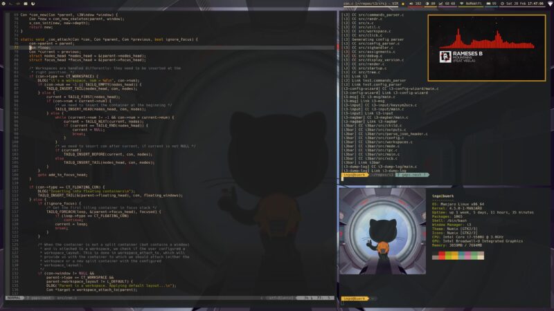Tiling Window Manager, uma maneira diferente de gerenciar janelas que ...
