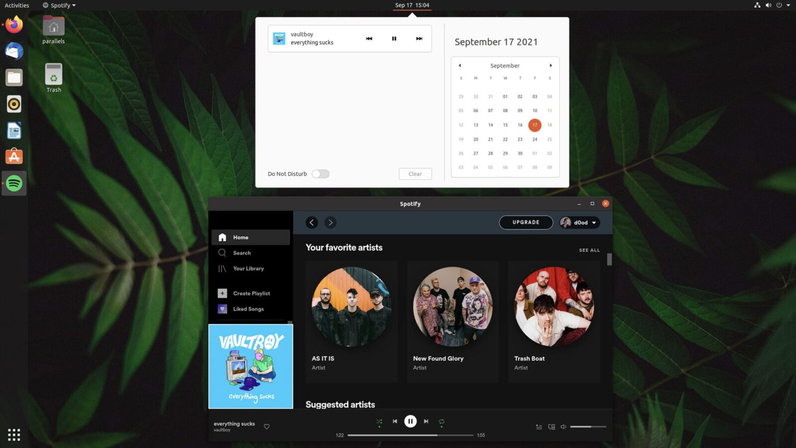 O cliente Spotify para Linux recebe atualização trazendo melhorias ...
