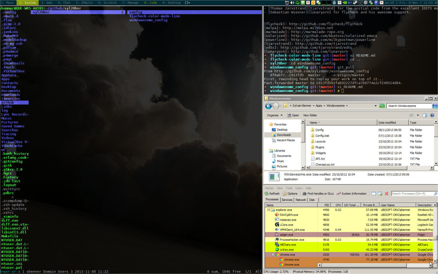 Tiling Window Manager, uma maneira diferente de gerenciar janelas que ...
