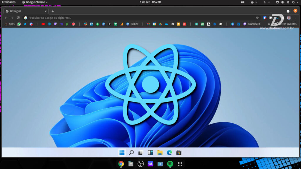 Desenvolvedor replica a interface do Windows 11 no navegador em React ...