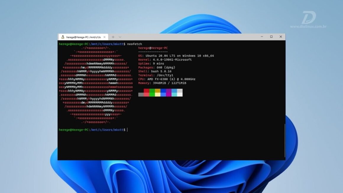 Agora é muito mais fácil instalar o WSL no Windows 11 - Diolinux