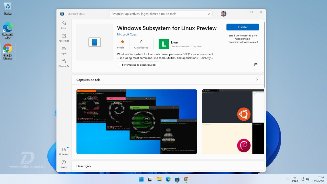 Microsoft adiciona WSL na Microsoft Store para permitir atualizações ...