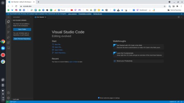 Use o Visual Studio Code Online e programe diretamente do navegador ...