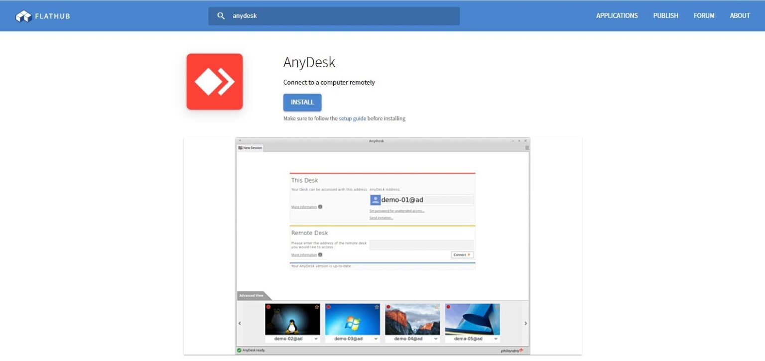 Como instalar o AnyDesk no Linux - Diolinux