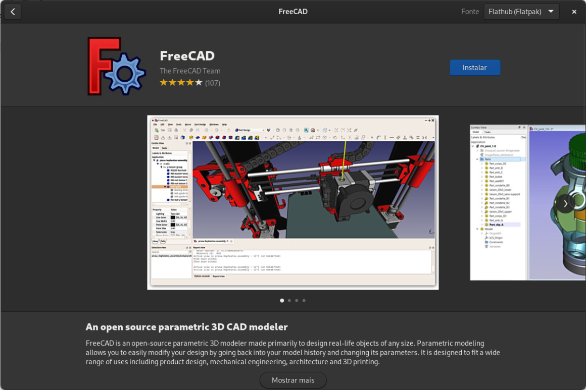 Como instalar o FreeCAD no Linux (Ubuntu, Fedora e Arch Linux) - Diolinux