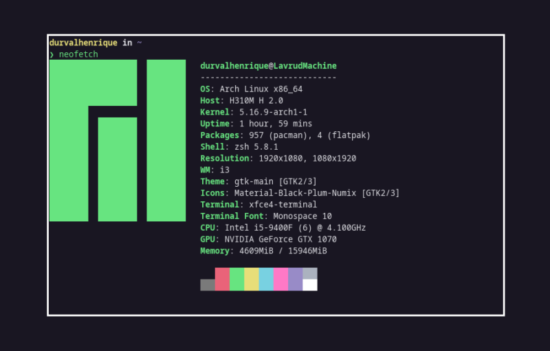 Como personalizar a aparência do Neofetch - Diolinux
