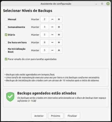 Como instalar e configurar o Timeshift - Diolinux