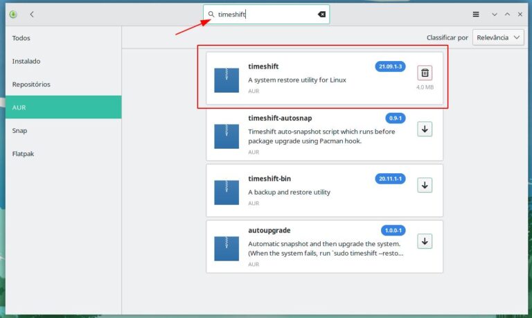 Como instalar e configurar o Timeshift - Diolinux