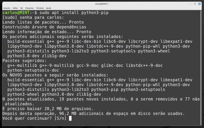 Como instalar o PIP, o gerenciador de pacotes Python - Diolinux