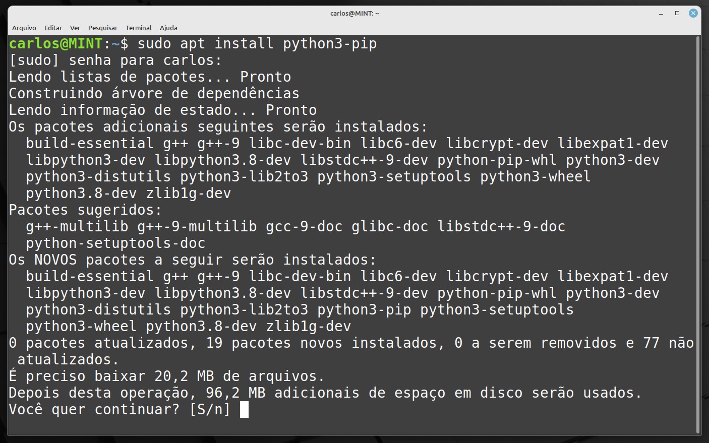 Como instalar o PIP, o gerenciador de pacotes Python - Diolinux
