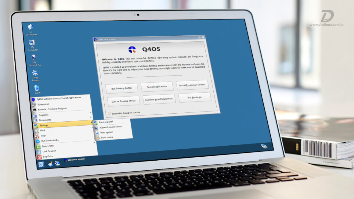Q4OS Linux 4.8 recebe atualização com melhorias - Diolinux