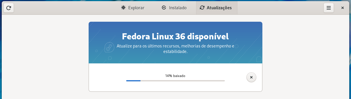 Aprenda a atualizar o Fedora via interface gráfica - Diolinux