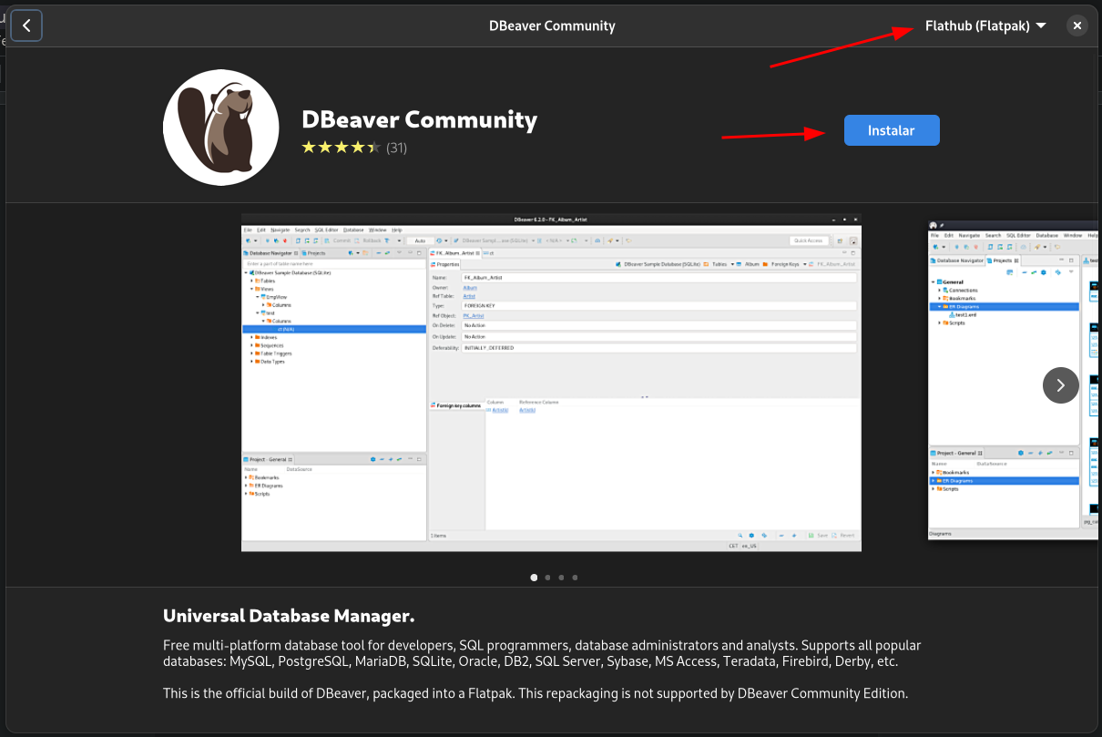 Como instalar o DBeaver no Ubuntu, Fedora, Arch e derivados - Diolinux