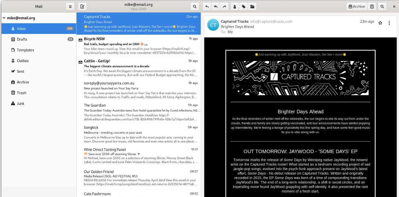 Conheça 6 entre melhores clientes de e-mail para Linux - Diolinux