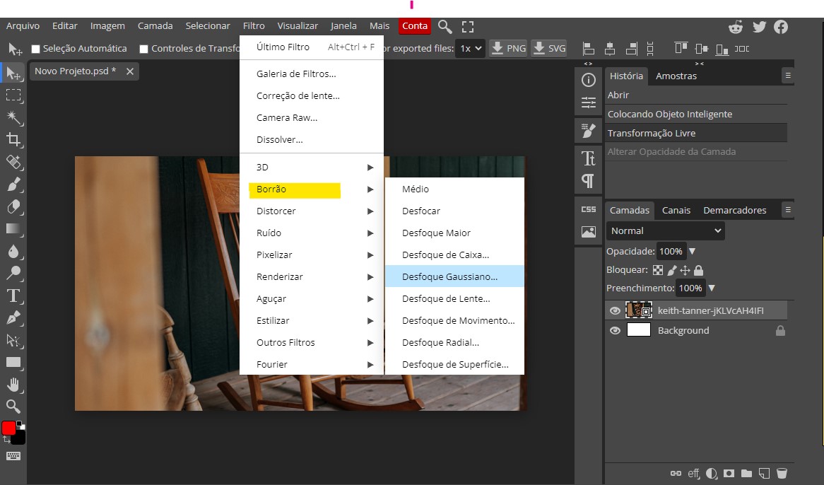 Tutorial de como usar o Photopea Online - Diolinux