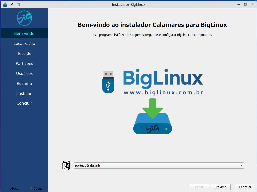 Guia de instalação do BigLinux - Diolinux