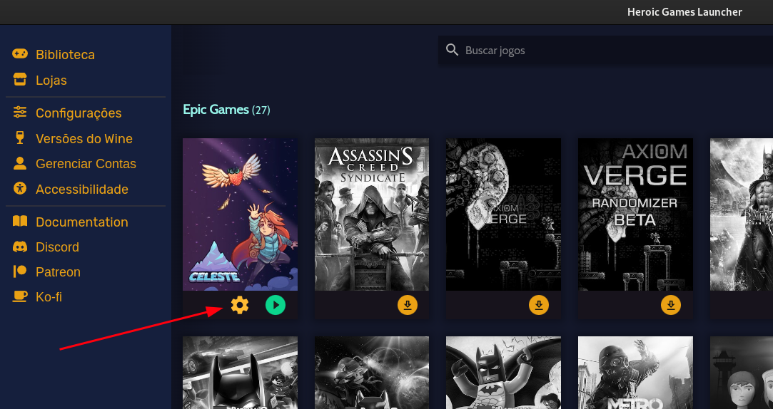 Como instalar o Heroic Games Launcher! Tutorial completo. - Diolinux
