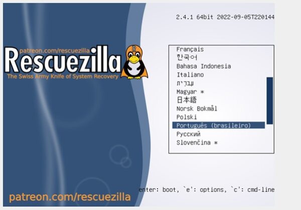 Clone sistemas e recupere dados com o Rescuezilla - Diolinux