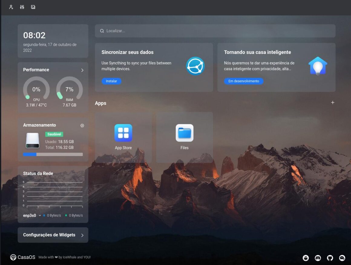 Casa OS o Linux para casas inteligentes - Diolinux