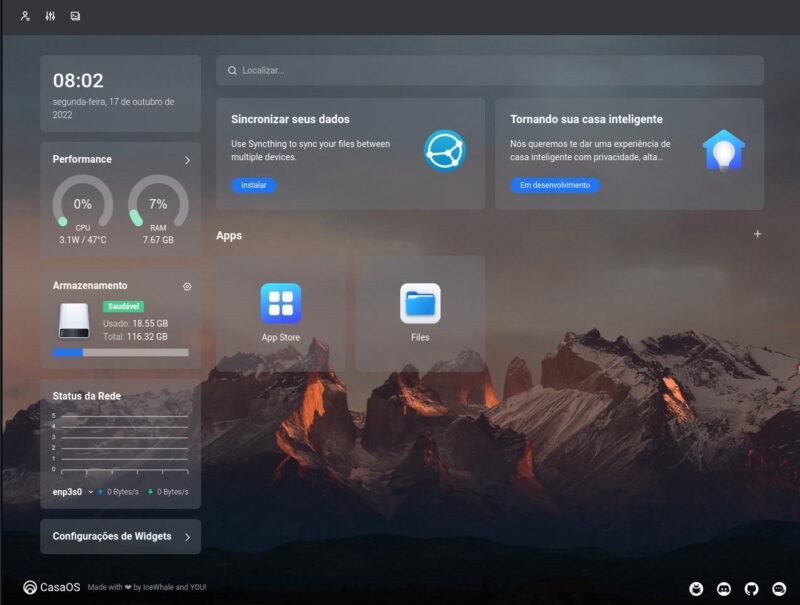Casa OS o Linux para casas inteligentes - Diolinux