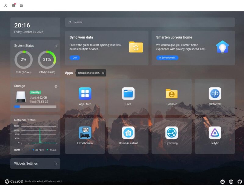Casa OS o Linux para casas inteligentes - Diolinux