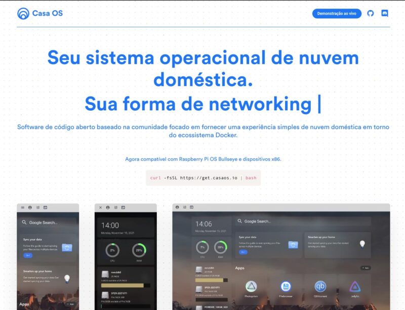 Casa OS o Linux para casas inteligentes - Diolinux
