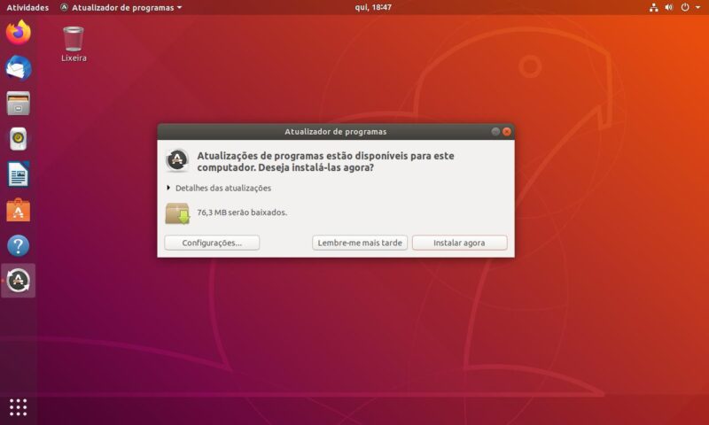 11 coisas para fazer depois de instalar o Ubuntu 18.04.6 LTS - Diolinux
