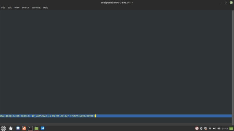 Como pesquisar no Google e navegar na internet pelo terminal no Linux