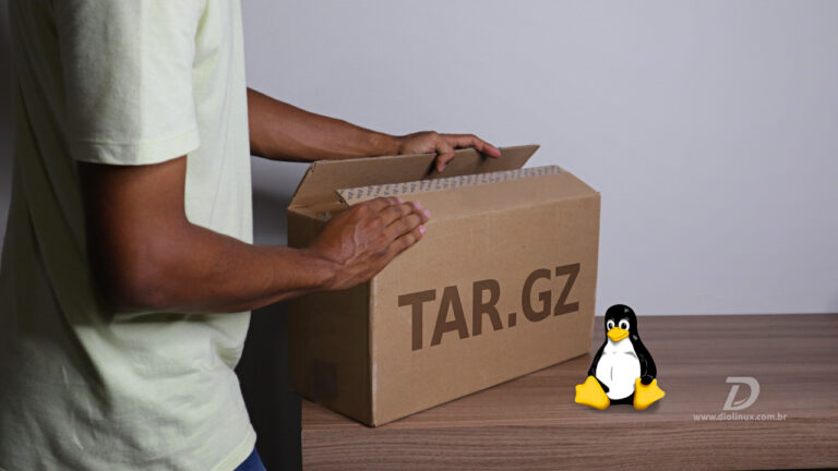 Guia completo de como descompactar arquivos tar.gz - Diolinux