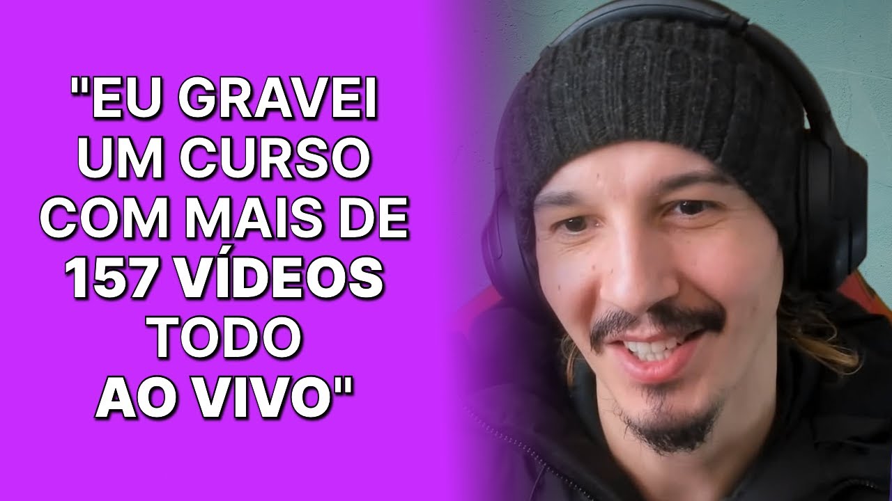 Marco Bruno revela seu segredo para fazer lives