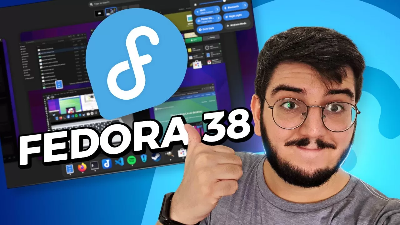 Primeiras impressões do Fedora 38!