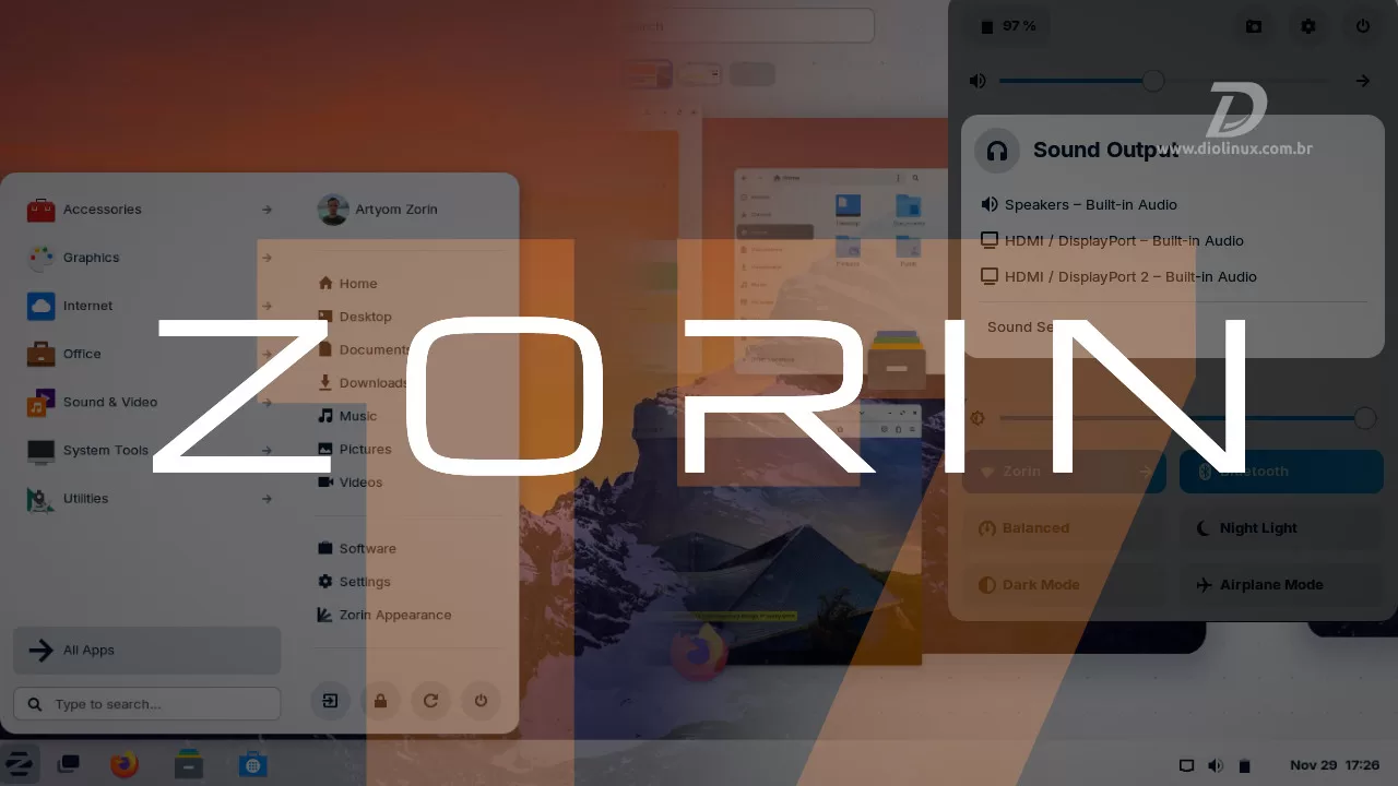 Zorin OS 17 traz menos aplicativos e mais personalização