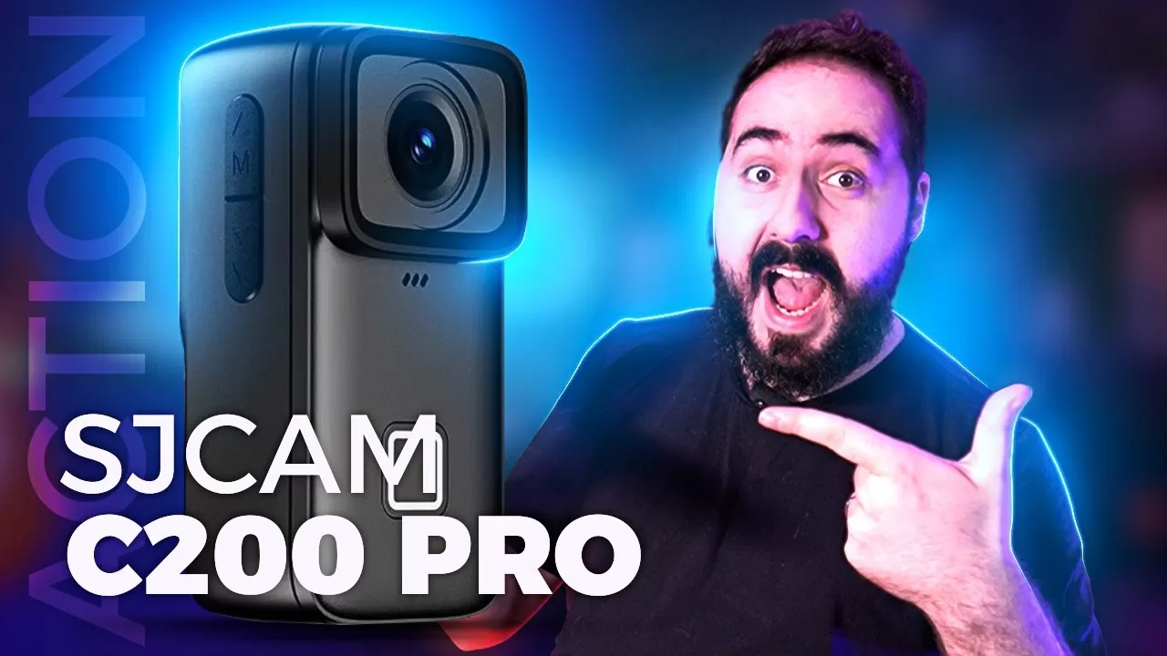 SJCAM C200 Pro - Testamos a pequena e poderosa câmera de ação 4K