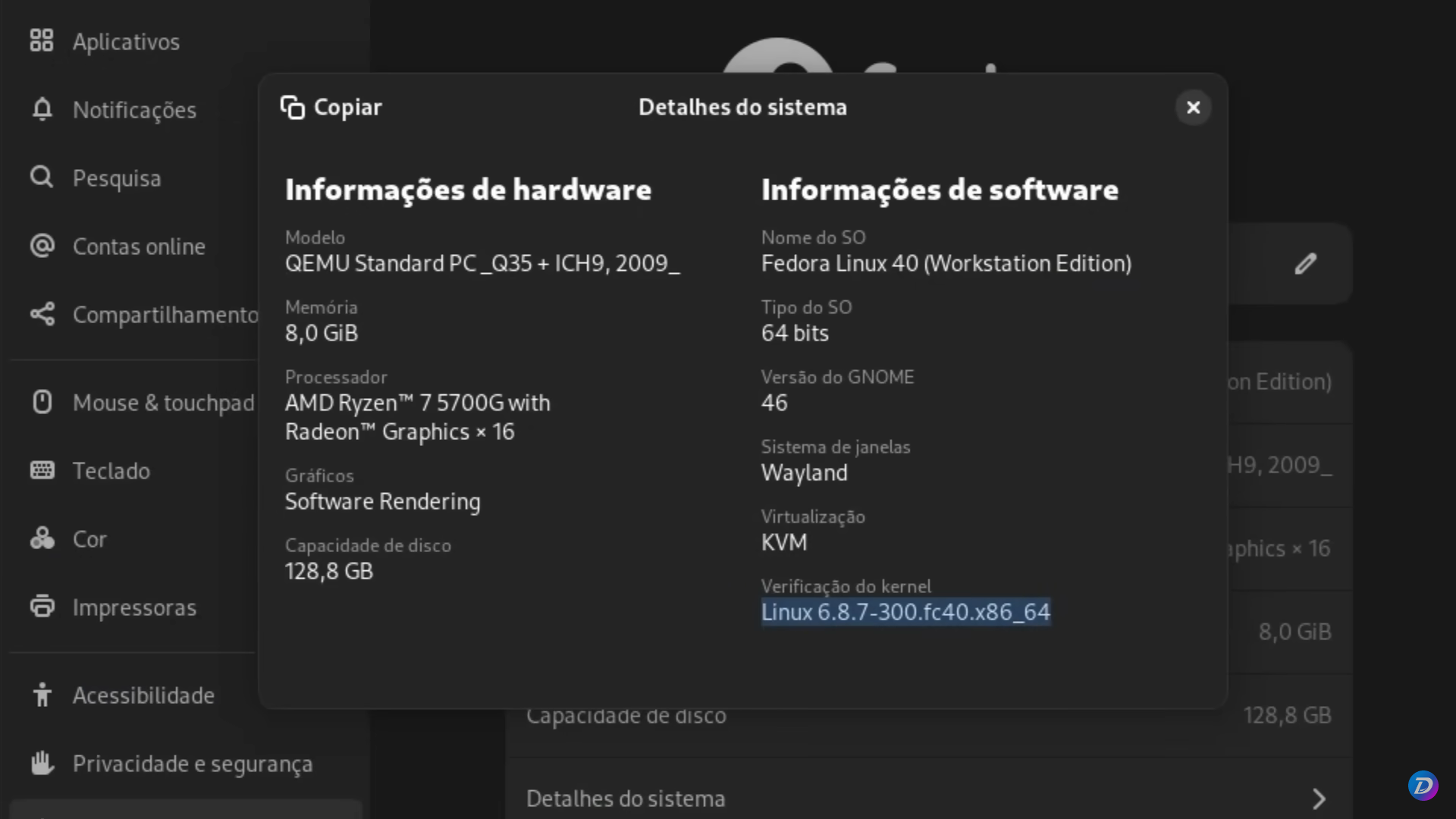 Descubra as maiores novidades do Fedora 40