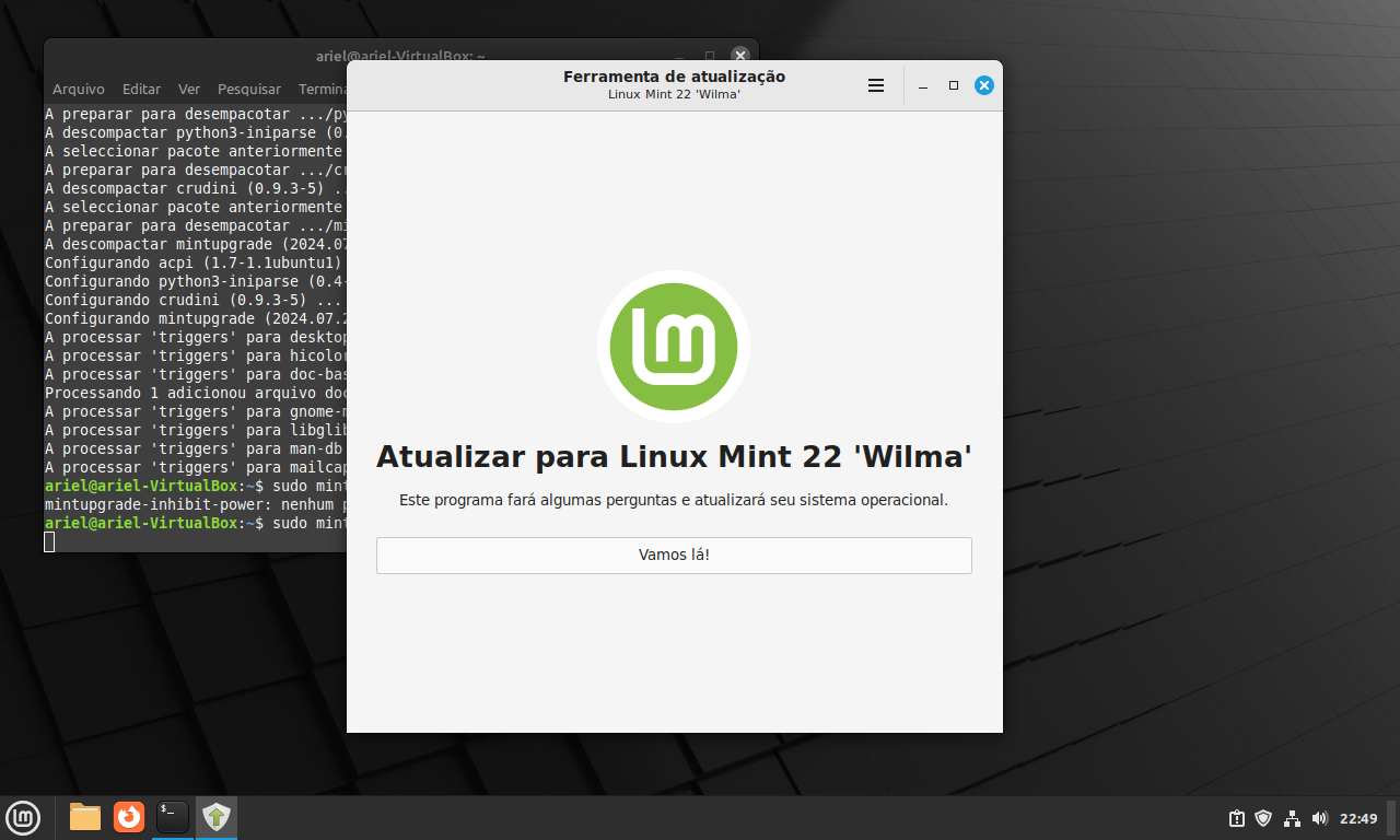 Atualize seu Linux Mint 21.3 para o Linux Mint 22!