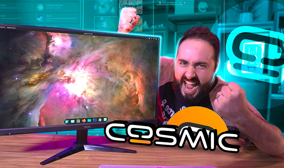 Testamos tudo do novo Cosmic Alpha no Pop!_OS 24.04 LTS!