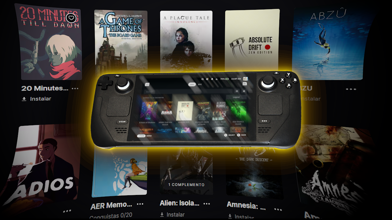 Junk Store promete trazer Epic Games e GOG para o Modo Jogo do Steam Deck