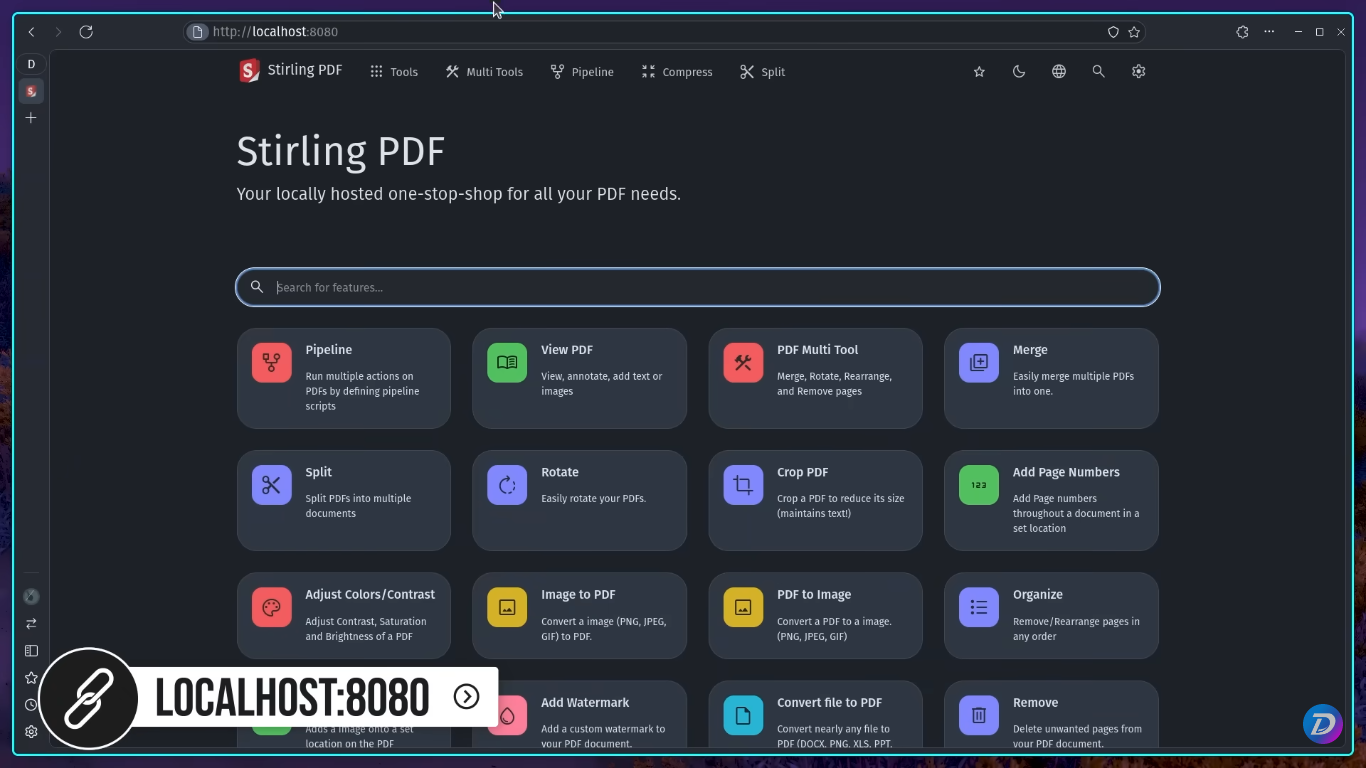 Stirling PDF, uma alternativa mais segura do que sites para editar PDF ...