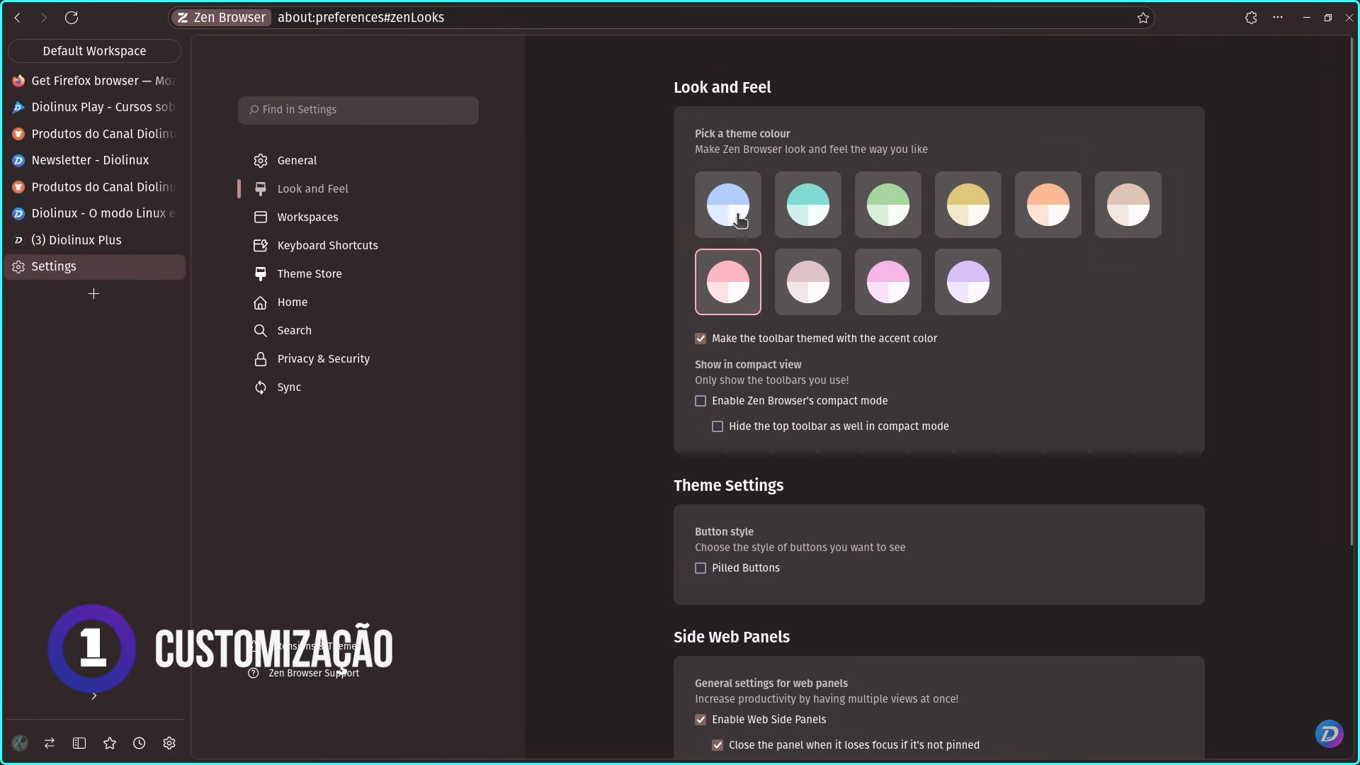 Zen Browser, um navegador minimalista e focado