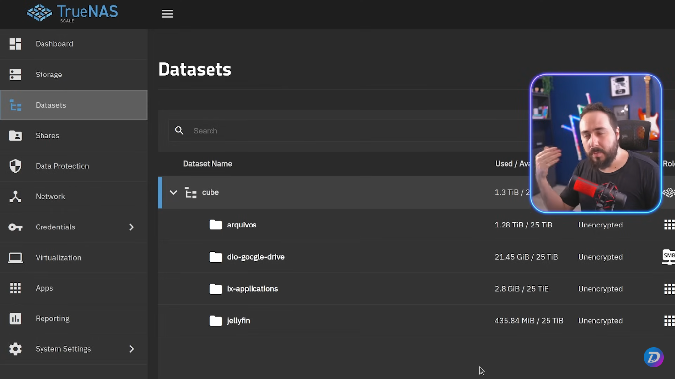 Criamos um servidor de backup completo com o TrueNAS Scale