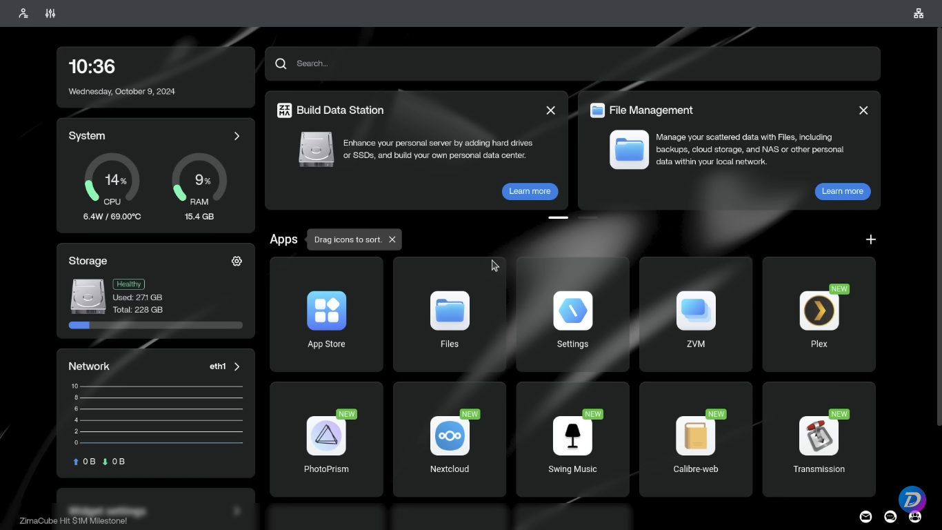Qual o melhor: ZimaOS ou TrueNAS para um servidor doméstico?